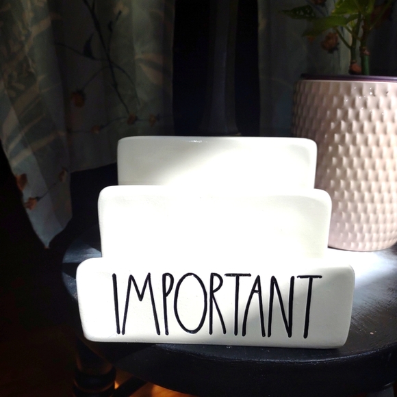Rae Dunn | Storage & Organization | Rae Dunn Important Letter Holder ...